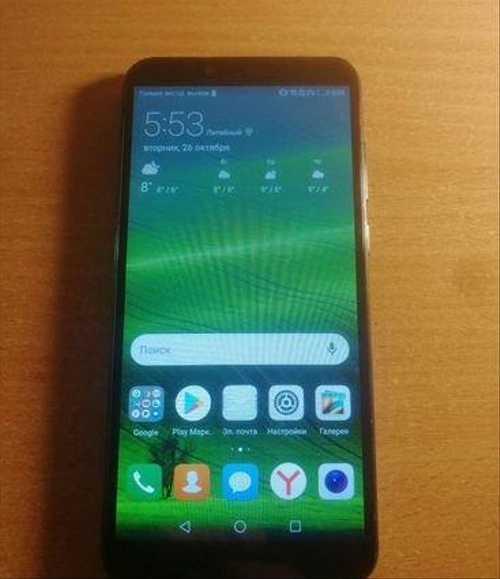 Телефон Huawei Y6 prime 2018