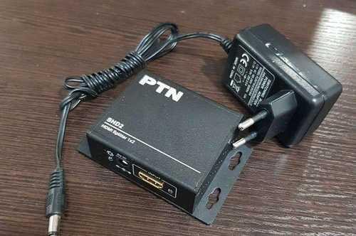 PTN hdmi сплиттер 1x2