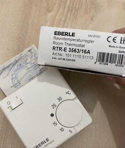Терморегулятор eberle RTR-e 3563