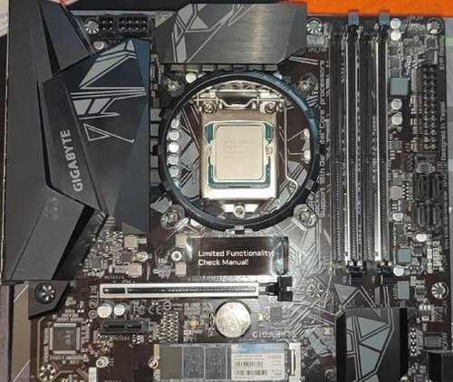 Комплект:Gigabyte z490 gaming x+I7-11700+16гб озу