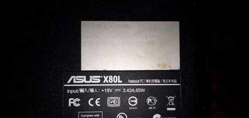 Ноутбук Asus X80L