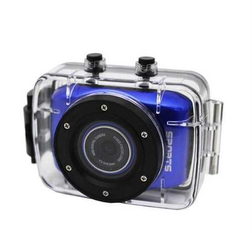 Экшн-камера Action Camera GLK-S020 HD синяя