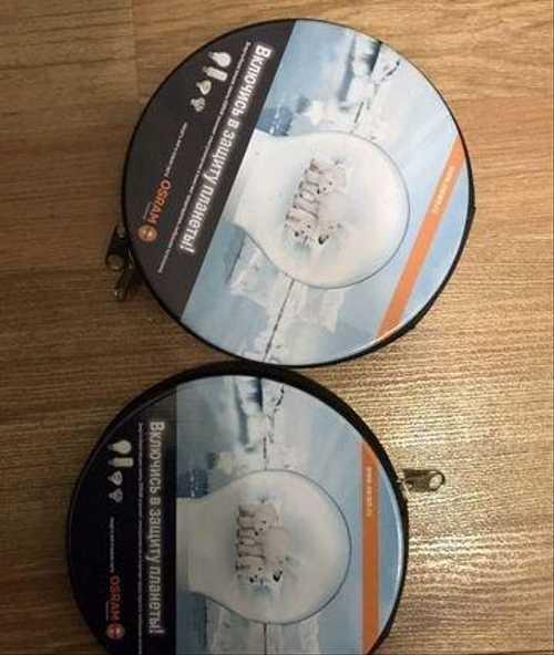 2 CD/DVD холдера на 12 дисков каждый