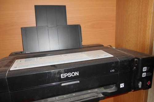 Продам цветной принтер epson L110 С снпч за 100 р