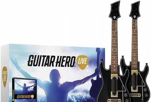 Guitar Hero Live Bundle. Две гитары+игра (ps4)