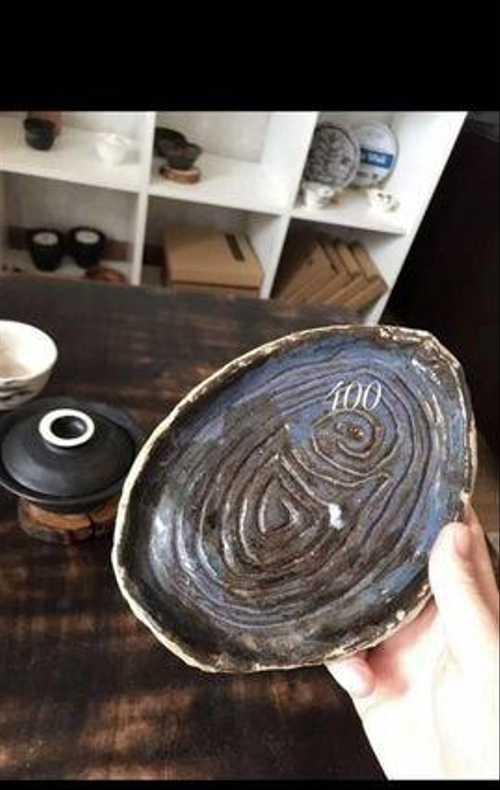 Чайная посуда керамика тарелочка kund ceramics