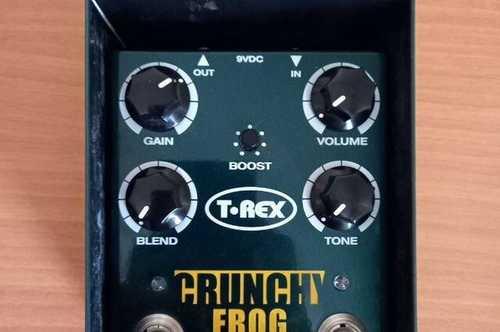 Педаль перегруза overdrive t rex crunchy frog