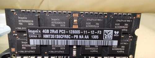 Hynix DDR3 4Гб Оперативная память ноутбука