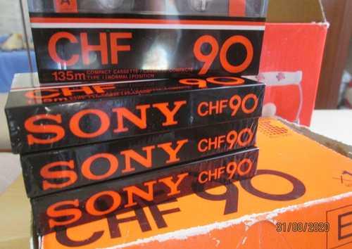 Аудиокассеты 70-егг.,Sony CHF - 90,Toshiba C-90T