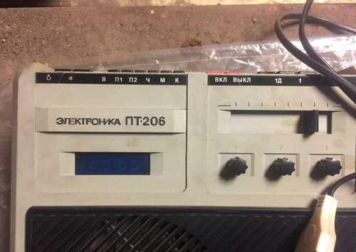 Радиоприемник электроника пт-206 СССР