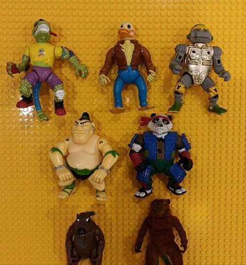 Ретро фигурки Черепашки Ниндзя tmnt Playmates