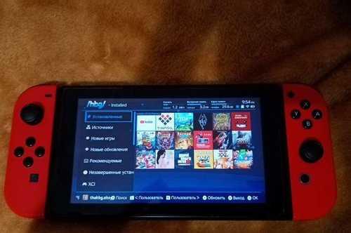 Nintendo Switch прошитый 128gb