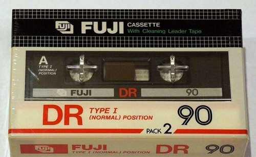 Аудиокассета fuji DR 90 (2-pack Japan 1982)