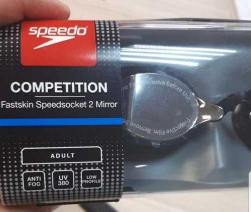 Очки Speedo Fastskin Speedsocket 2 Black Mirror