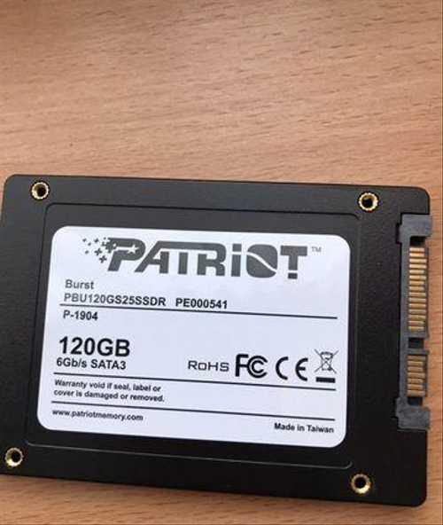 Как разобрать ssd диск patriot