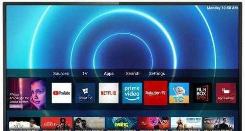 Телевизор гигант philips 58PUS06504, 58", Ultra HD