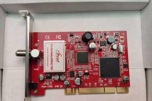 Спутниковая карта Prof Red Series DVB-S2 7300