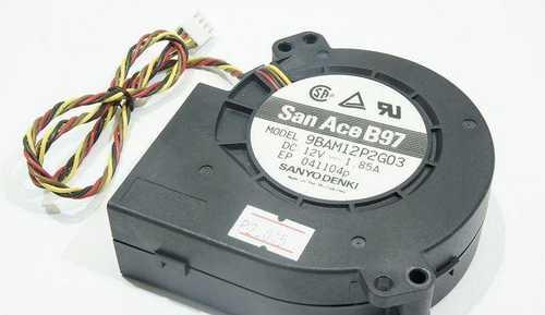 Вентилятор Sanyo Denki 9BAM12P2G03 12В 1.85А 4pin