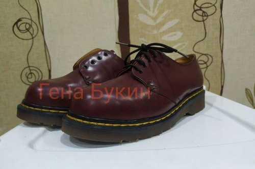 Dr martens made in England cherry red steel toe