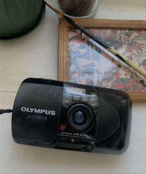 Плёночный фотоаппарат olympus mju I