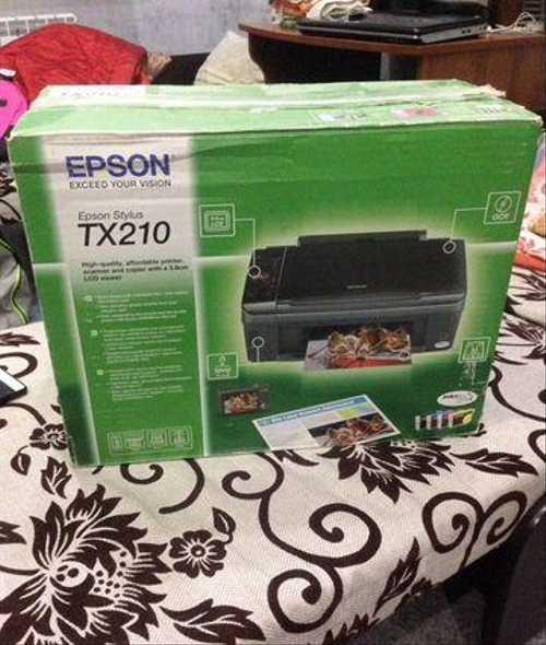 Принтер Epson stylus TX210