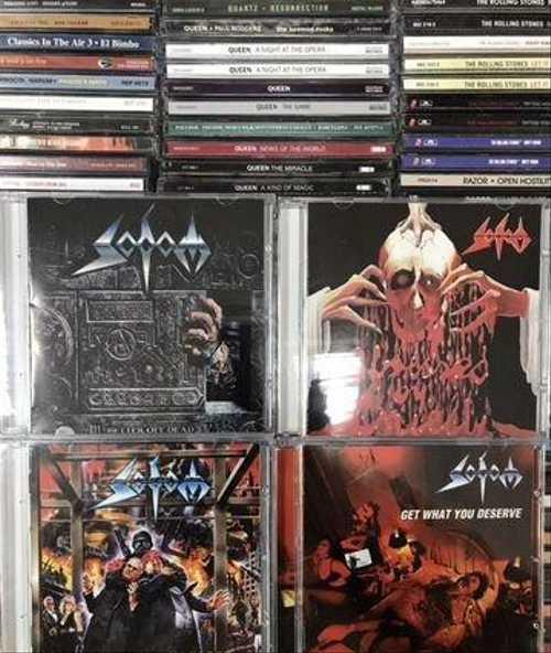Музыкальные cd диски Sodom