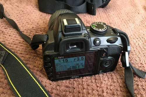 Nikon d3100 kit 18-55 мм (55-200 мм опционально)