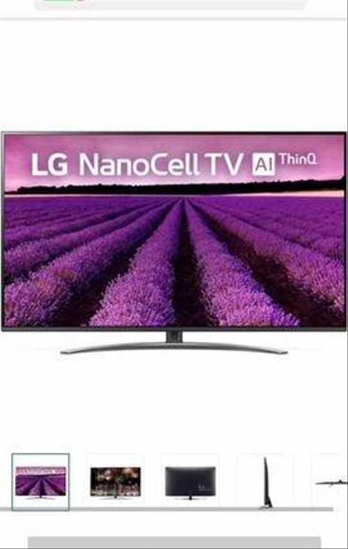 Телевизор NanoCell LG 65SM8200PLA 65"