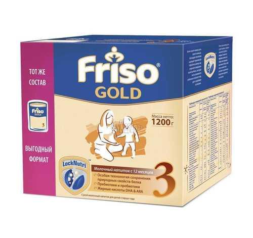 Детская смесь Frisolac Gold 3 1200