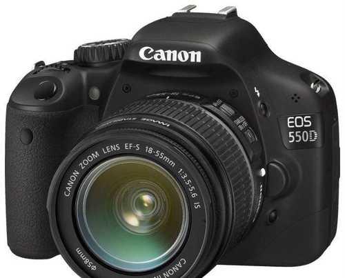 Цифровой зеркальный фотоаппарат Canon EOS 550d