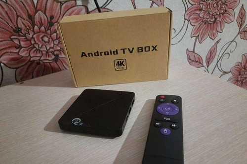 Smart tv приставка android 4gb 64 gb