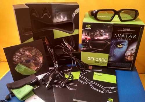 Беспроводные очки GeForce 3D Vision