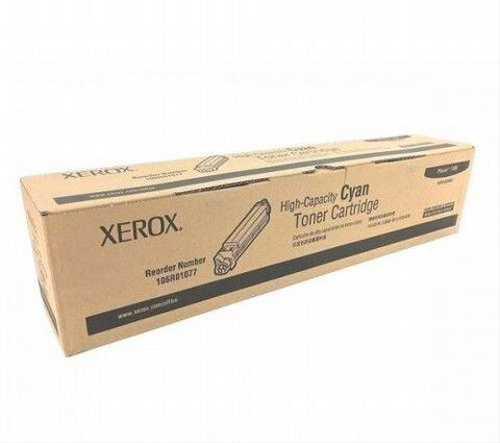 Xerox 106R01077 картридж голубой (дефект коробки)