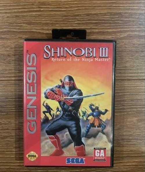Shinobi III Return of the Ninja Master Genesis