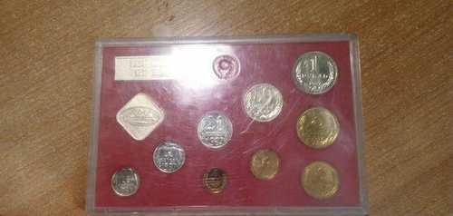 Годовой набор монет 1987 г