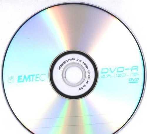 Компакт диск DVD+R Emtec 4.7 Gb 16x