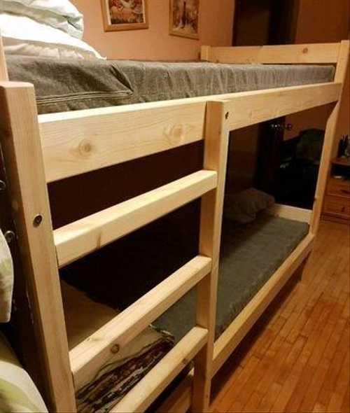 Кровать двух-яростная
