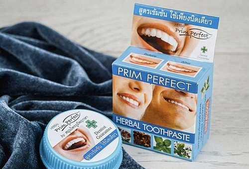Тайская зубная паста Prim Perfect