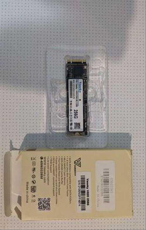 Ssd накопитель Vaseky M.2 2280 256GB