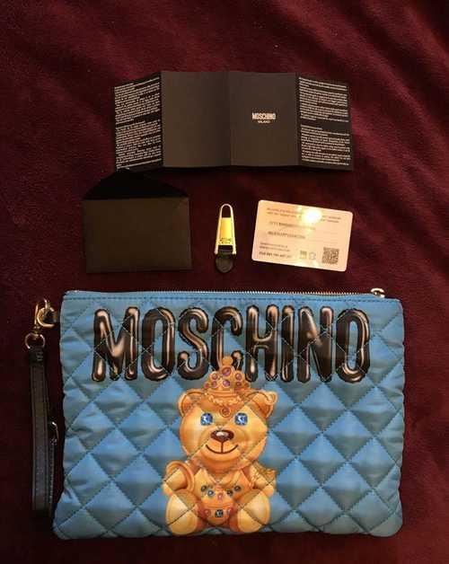 Клатч Moschino