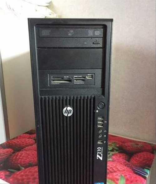 Системный блок HP z210 i7-2600/16/300