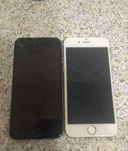 Телефон iPhone 6 (2 штуки) Одним лотом в ремонт