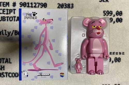 Bearbrick Pink Panther 100 & 400 Set