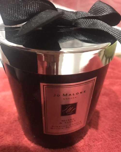 Свеча ароматическая Jo Malone Myrrh&Tonka 200г