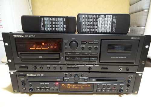 Tascam MD-CD1 и tascam CD-A700 Hi-Fi рекордеры