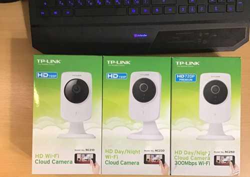 WiFi облачные камеры видеонаблюдения TP-link 3 шт