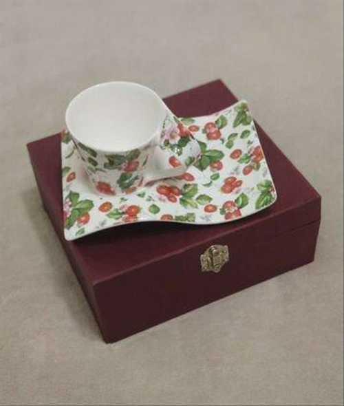 Чайный набор Клубника Royal Heritage Porcelain