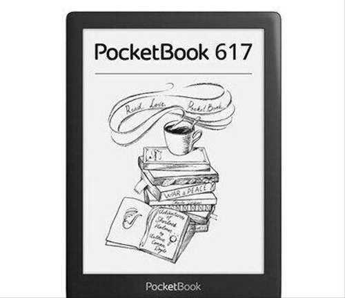 6" Электронная книга PocketBook PB617, ink black