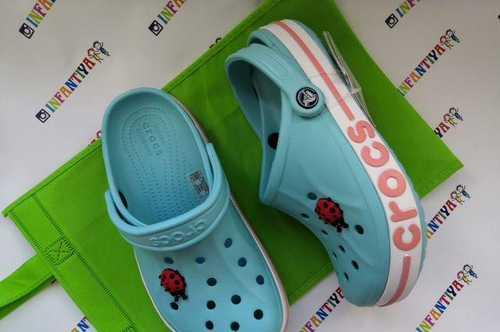 Crocs Кроксы оригинал новые M5W7 37, 38 сабо пляж