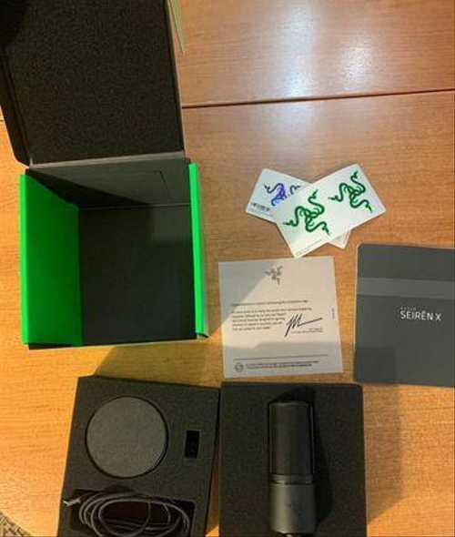 Микрофон razer seiren x